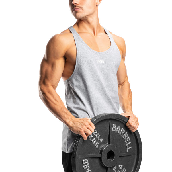 Essential Stringer - Light Grey Marl - Rise