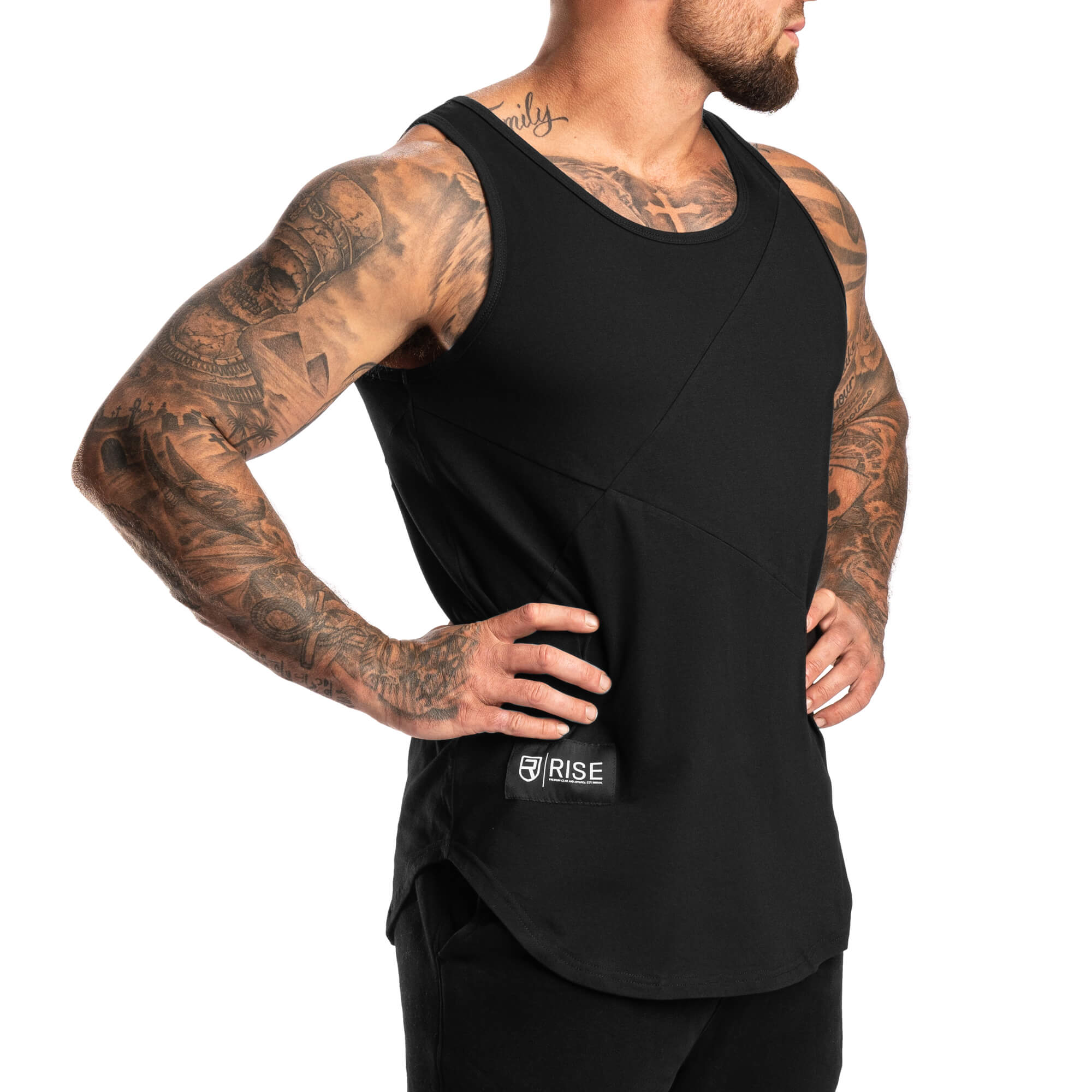Align Tank – Black - Rise