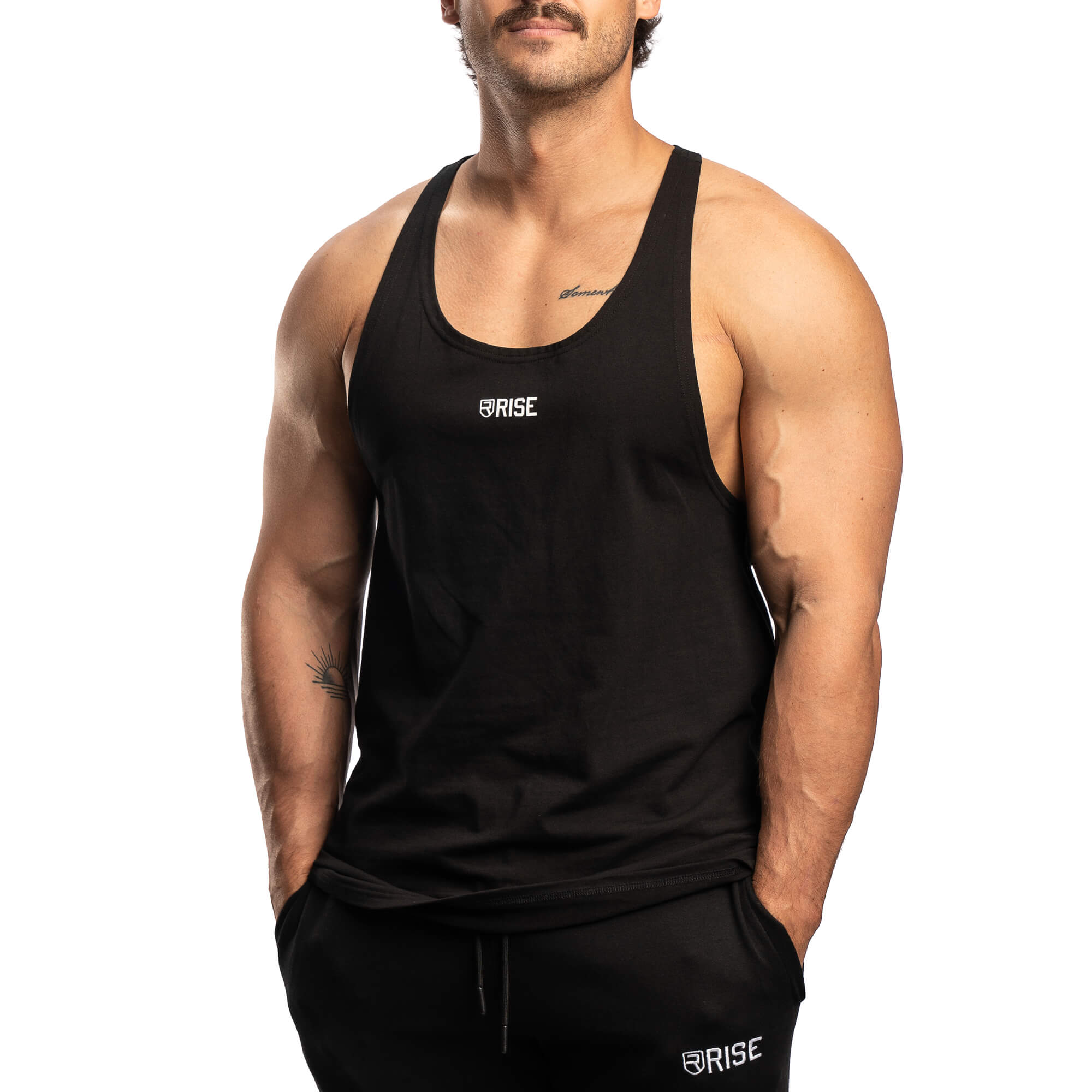 Essential Stringer - Black - Rise