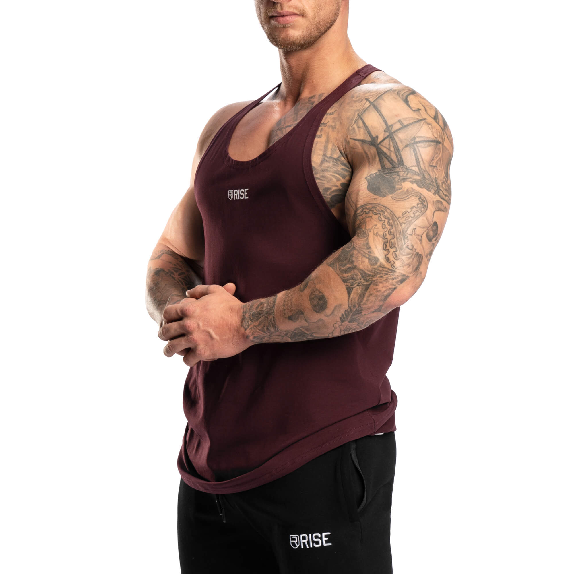 Essential Stringer - Burgundy - Rise