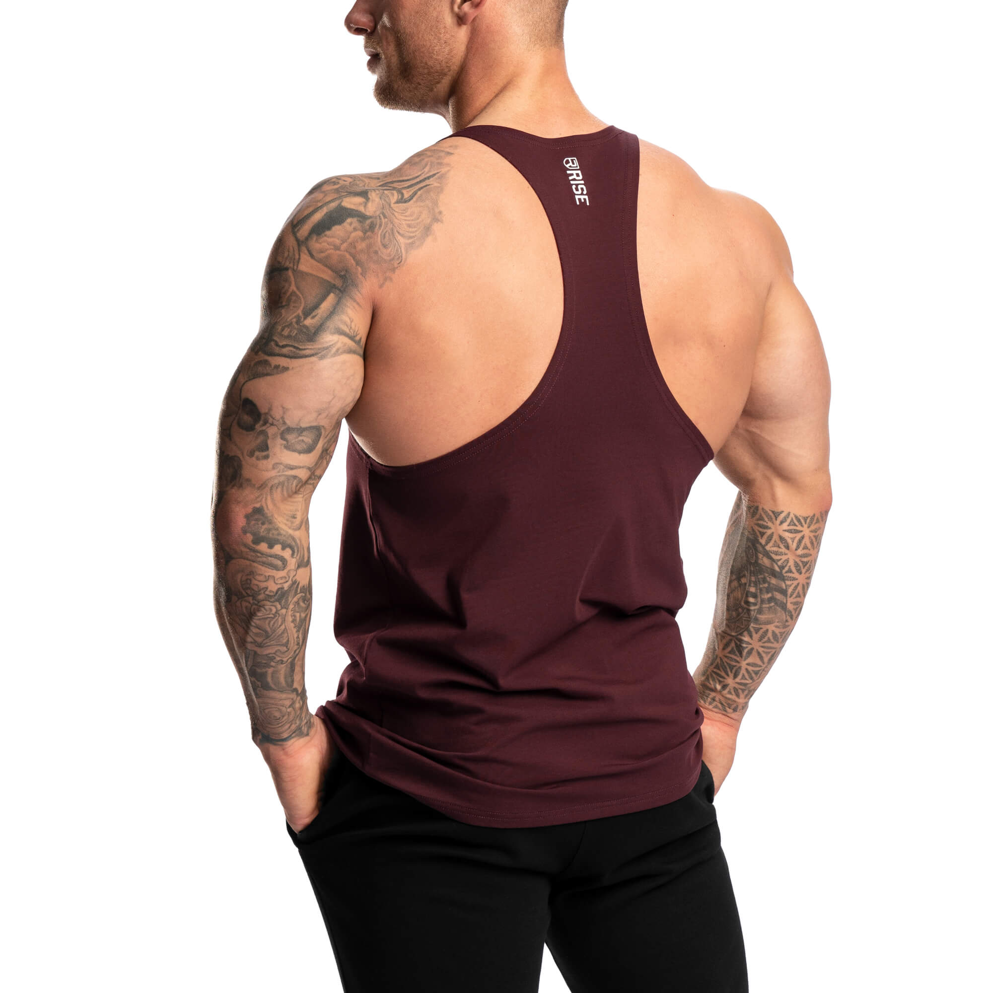 Essential Stringer - Burgundy - Rise