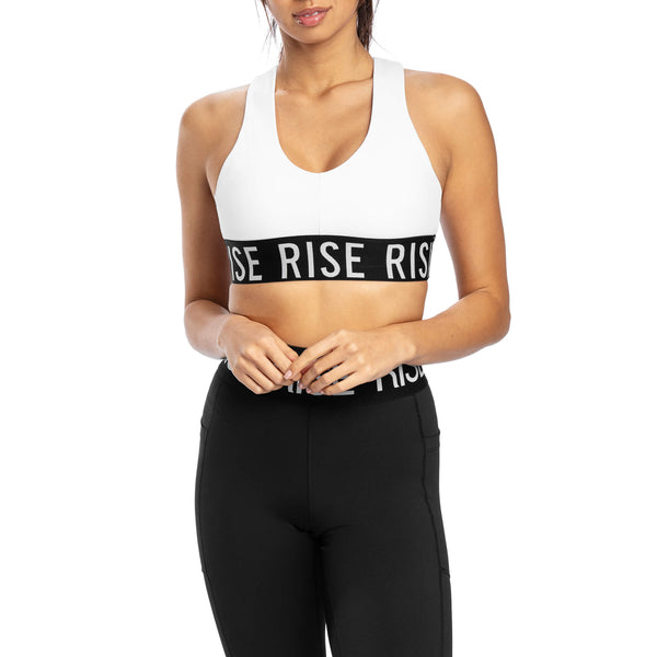 Spirit Sports Bra - White - Rise