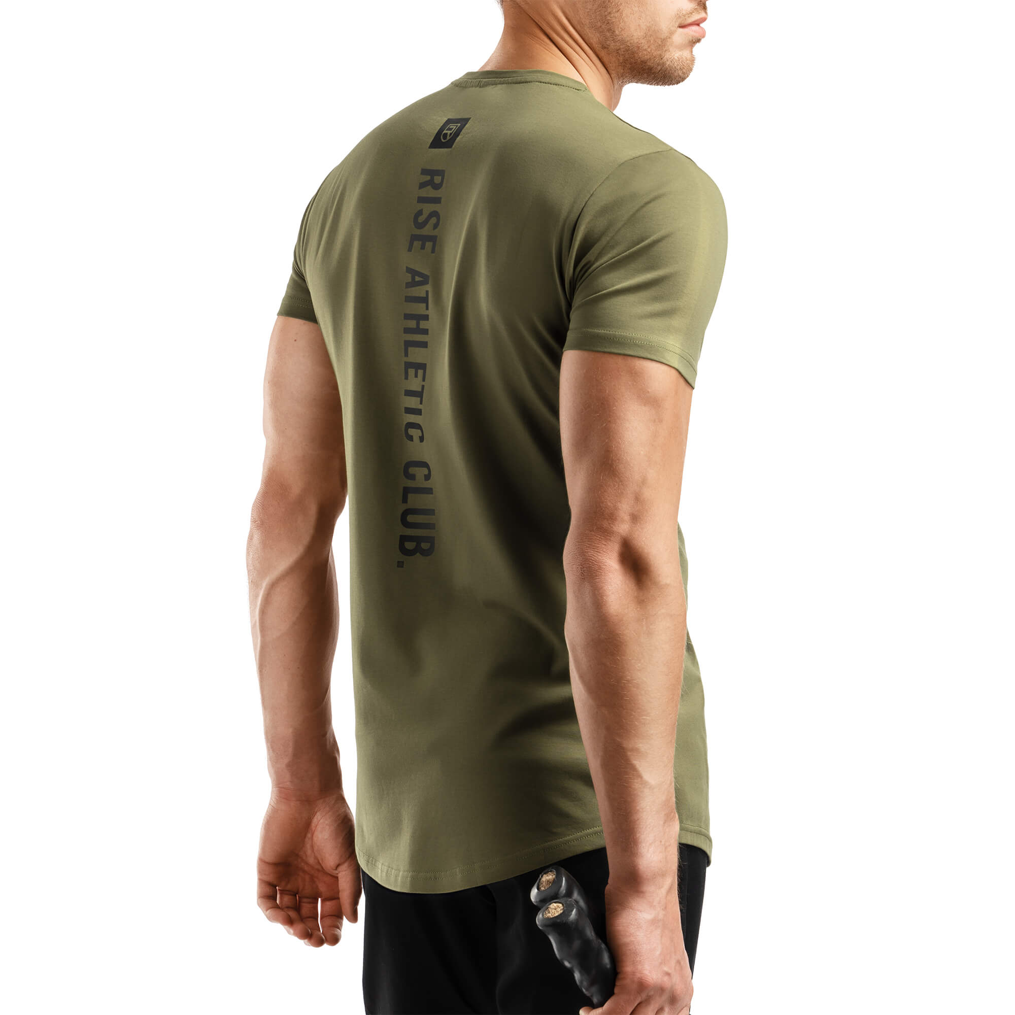 Athletic Club T-Shirt - Army Green - Rise