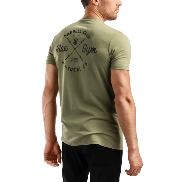 Barbell Club Shirt - Army Green - Rise