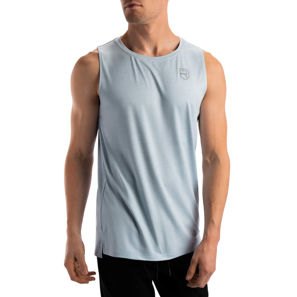 Softest Tank – Light Blue Marl - Rise